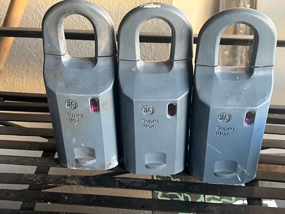 3 GE SUPRA iBox Lockbox Real Estate Key Storage LOCKED / FOR PARTS Only ...