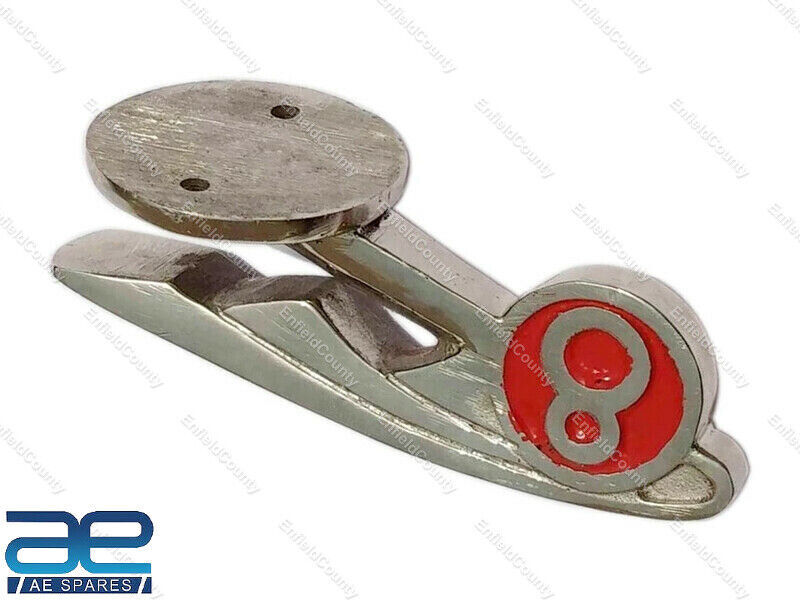 Vintage Morris 8 Car Bonnet Badge Emblem Plastic Chrome Plated | eBay