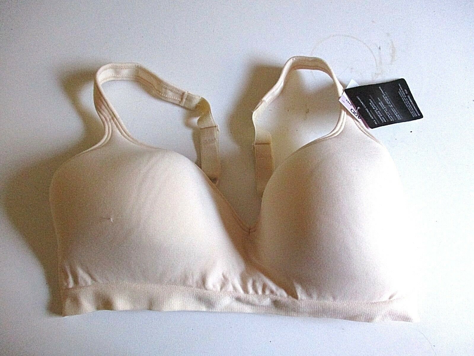 904B1 BALI 3463 Women's Comfort Revolution Wirefree Bra 40D Light Beige ...