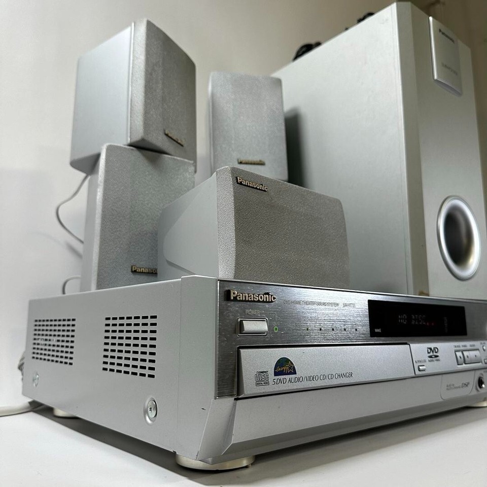 Panasonic SA-HT75 Wired Home Theater System Complete Setup TESTED ...