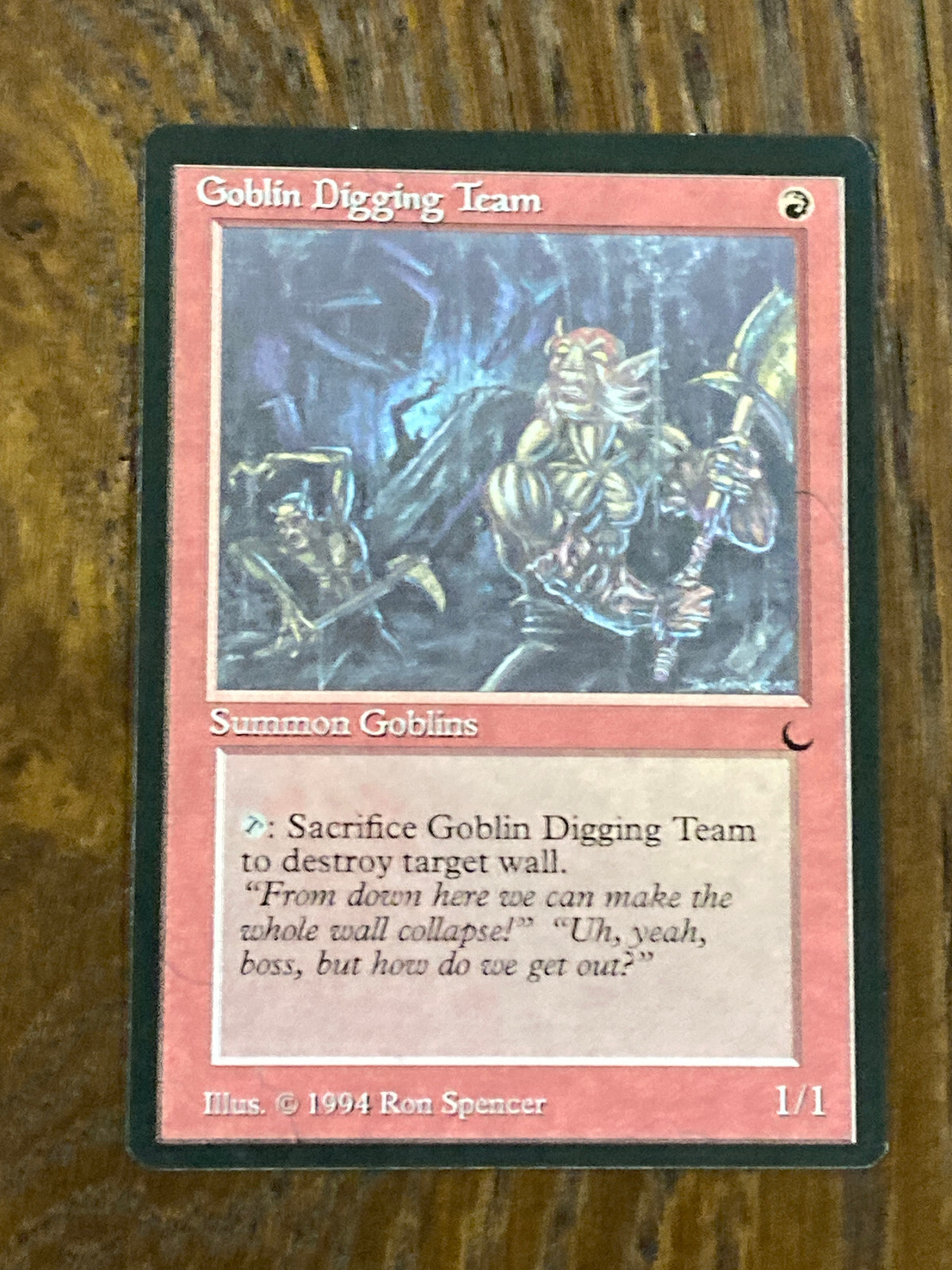 Goblin Digging Team - The Dark, Magic the Gathering MtG | eBay