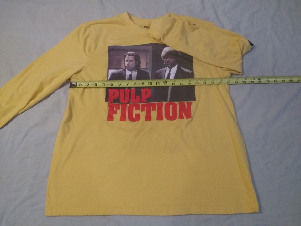 Pulp Fiction / Tarantino Movie Shirt Long Sleeve. Samuel L . Jackson Sz ...