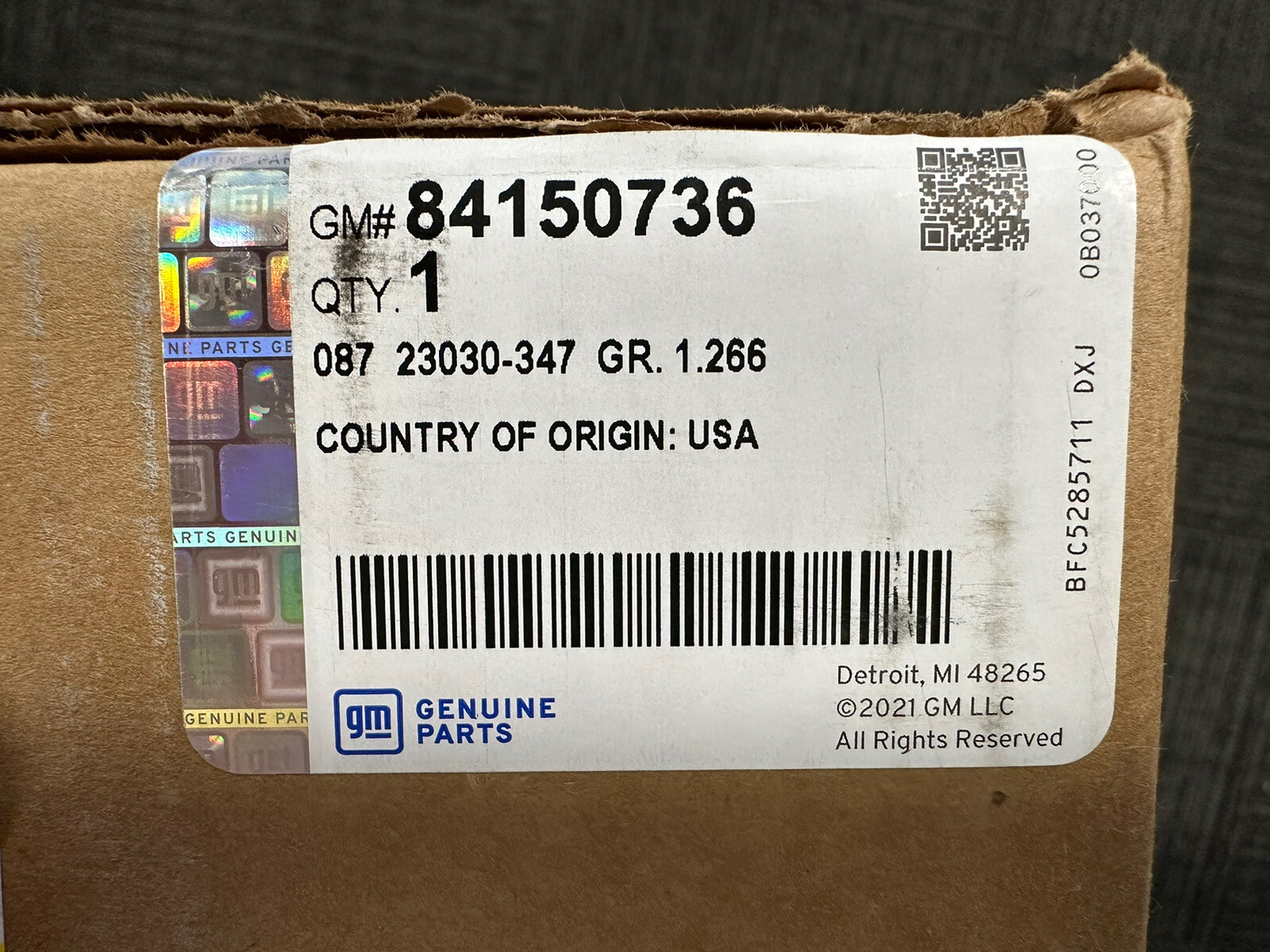 New OEM 2018-2021 Chevrolet Equinox chrome grille with bowtie 84150736 ...