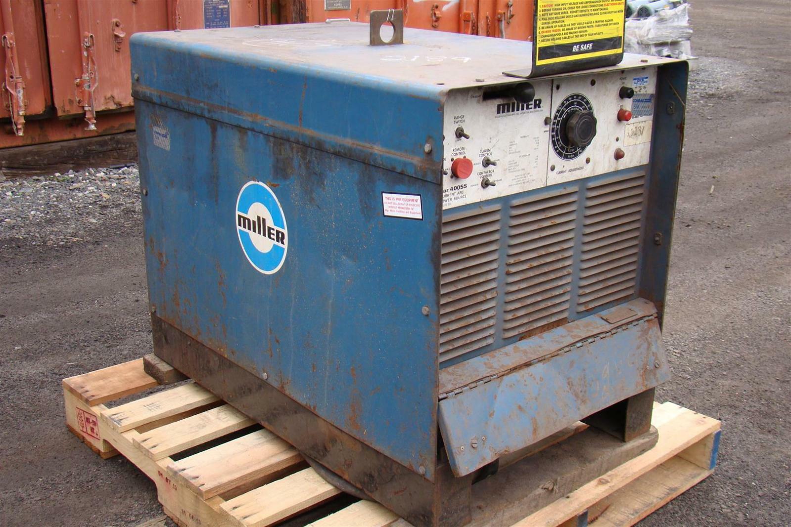 Miller Gold Star 400SS Direct Current Arc Welding Power Source 76 ...