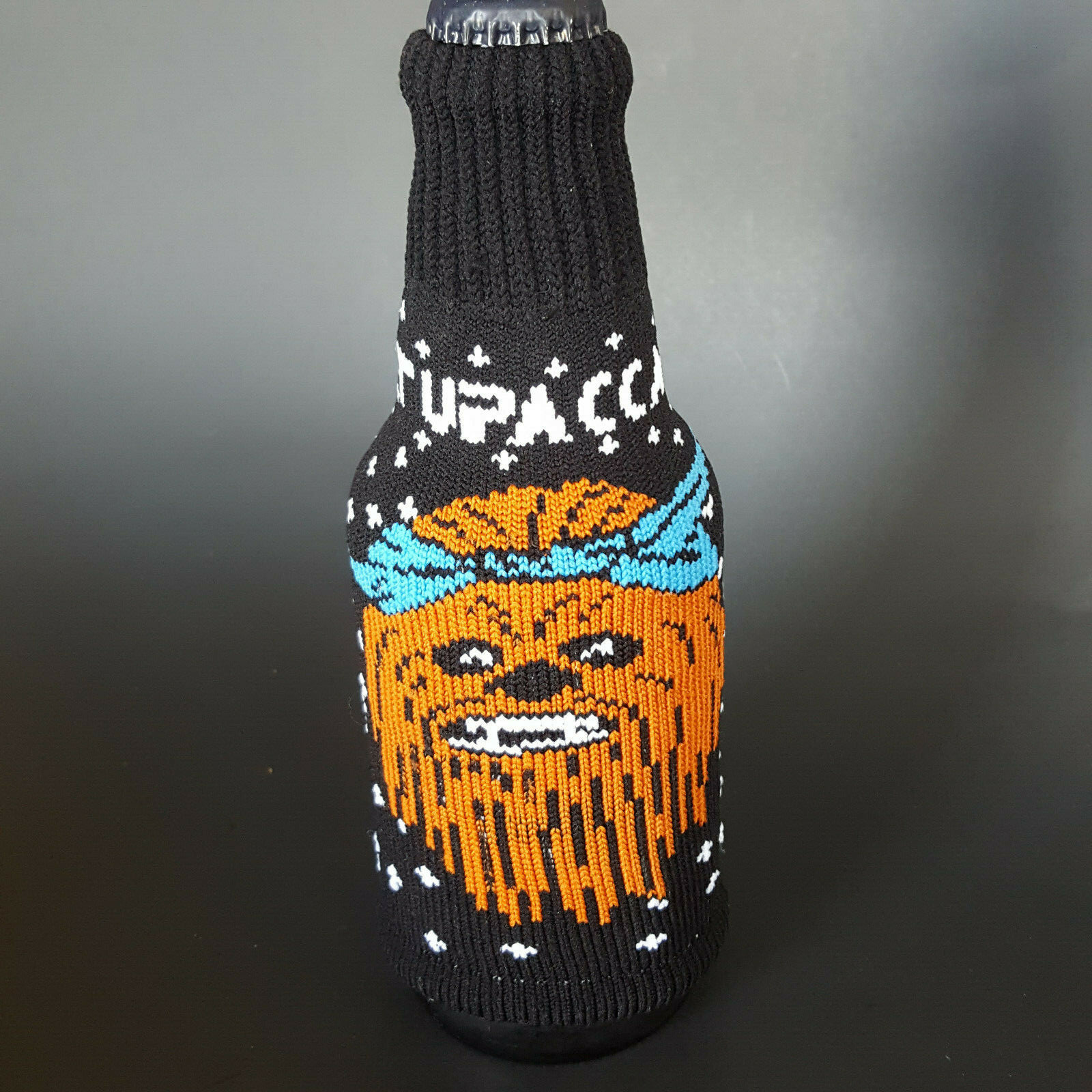 Tupacca Freaker USA Bottle Can Insulator Wookie Koozie Beverage Knit ...