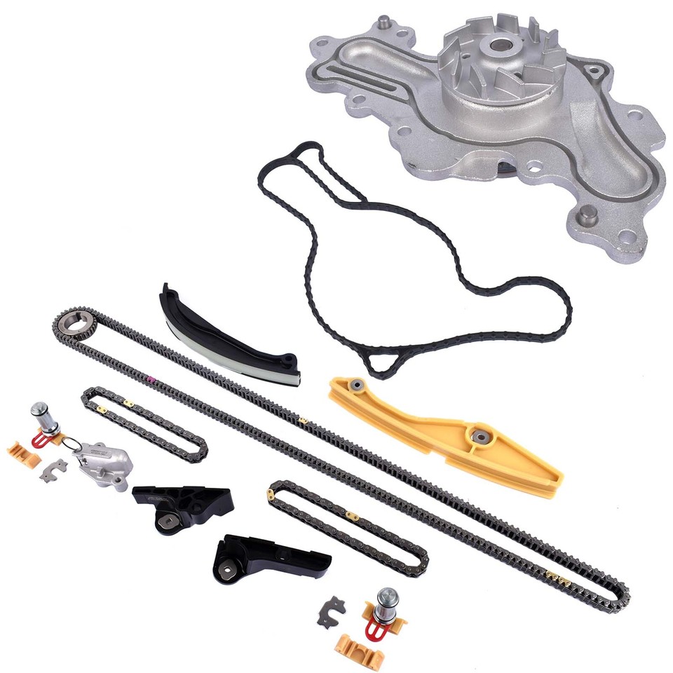 Timing Chain Kit Water Pump For Ford Edge Taurus Lincoln MKS MKX 3.5 3 ...