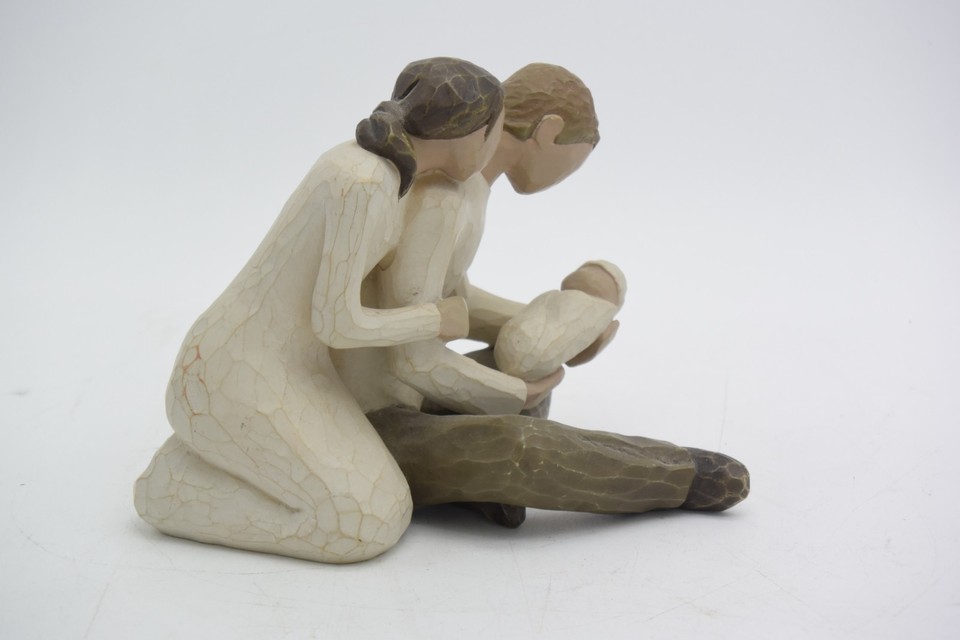 Vintage 2000 Demdaco Willow Tree by Susan Lordi NEW LIFE Couple with ...