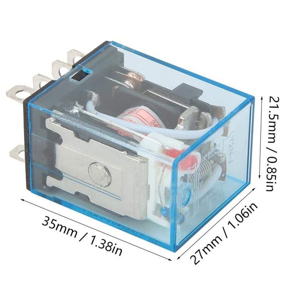 8 Pin AC Relay Set for Stable Operation in High Temperature Conditions ...