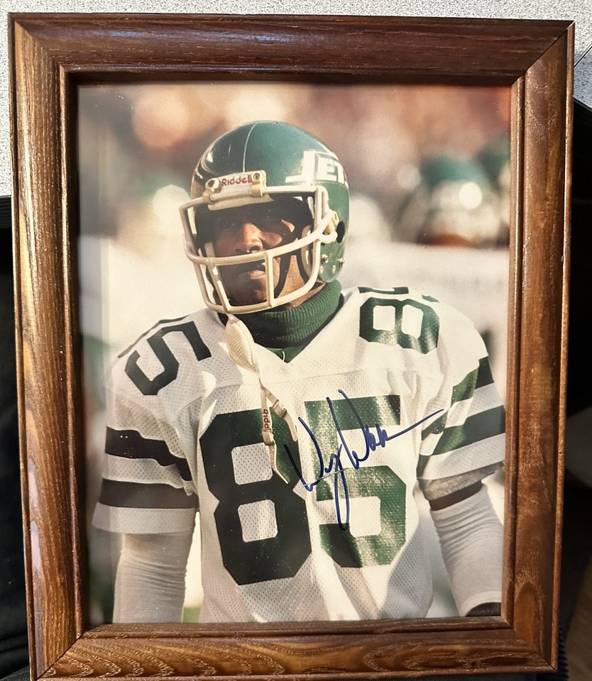 Wesley Walker Signed 8x10 Photo NY Jets NFL | eBay
