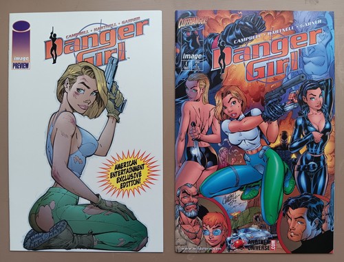 Danger Girl 'Preview' Issue + Another Universe Variant Issue #1 - Image ...