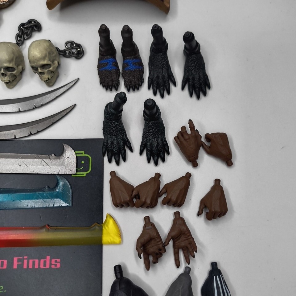 Weapons, Shields Body Parts LOT. Mythic Legions & Savage Crucible | eBay