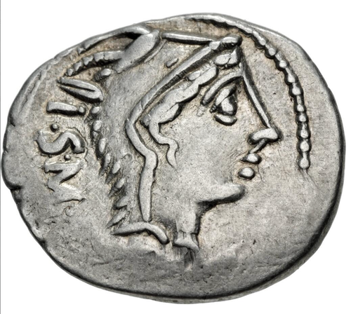 Roman Republic - L. Thorius Balbus (105 BC) Silver Denarius Coin - Juno ...