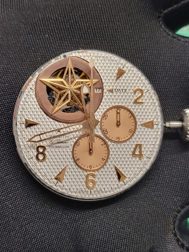 Zenith Movimento Tourbillon Cal. 4035SC - Zenith Tourbillon Movement ...