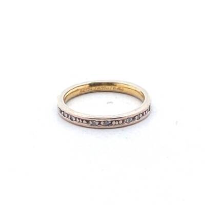 Designer Gurhan 6K Yellow Gold Diamond Band | eBay