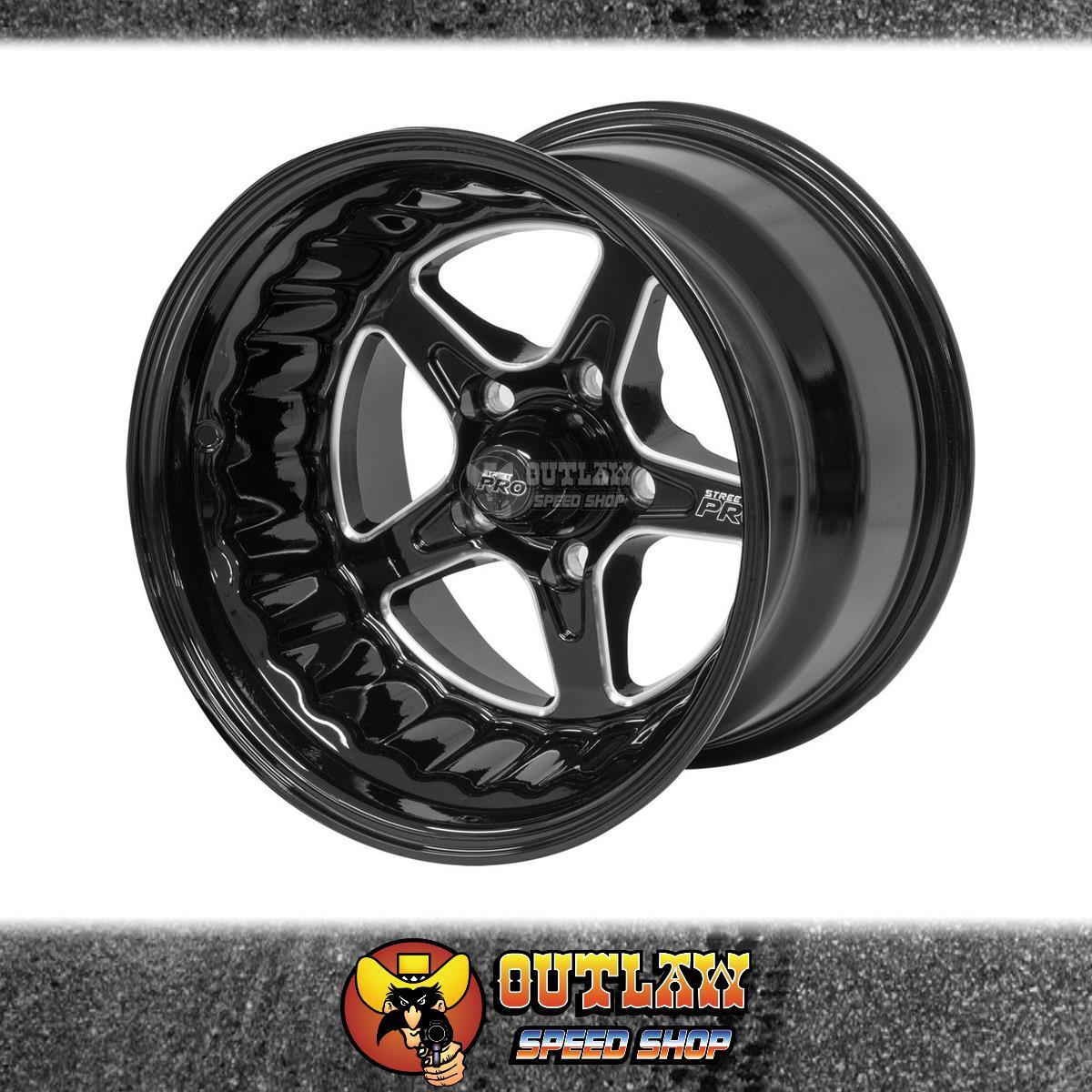 STREET PRO CONVO PRO II BLACK 15X8.5" X 5.0" BS FITS CHEV/HQ - STP002 ...