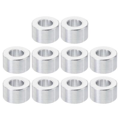 M10 Aluminum Spacers 10 Pcs Metal Spacer Aluminum 10.5mm ID x 20mm OD x ...
