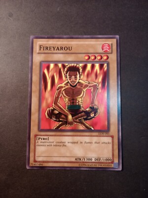 Yu-Gi-Oh! TCG Fireyarou Common Card LOB-085 LP-MP | eBay