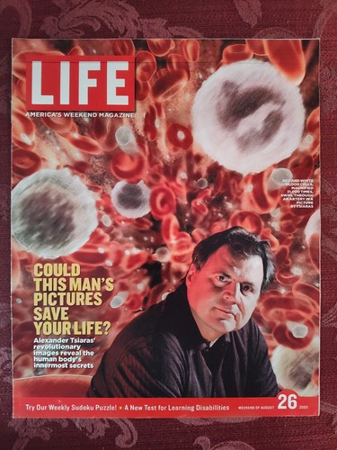 Rare LIFE magazine August 26 2005 Alexander Tsiaras Microscopic ...