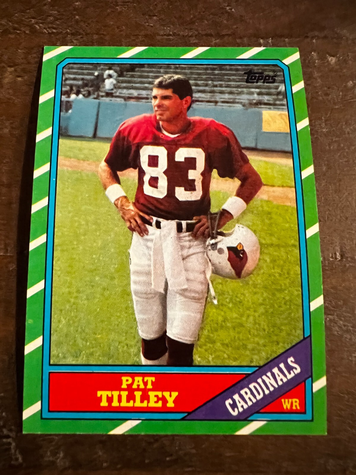 1986 Topps Football Card #331 Pat Tilley, Cardinals (J7) | eBay