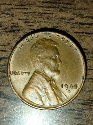 1944 -D Lincoln Wheat Penny Denver Mint Mark WWII One Cent Coin | eBay