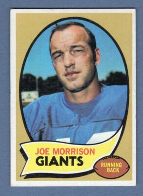 1970 Topps #105 Joe Morrison EX GO121 | eBay