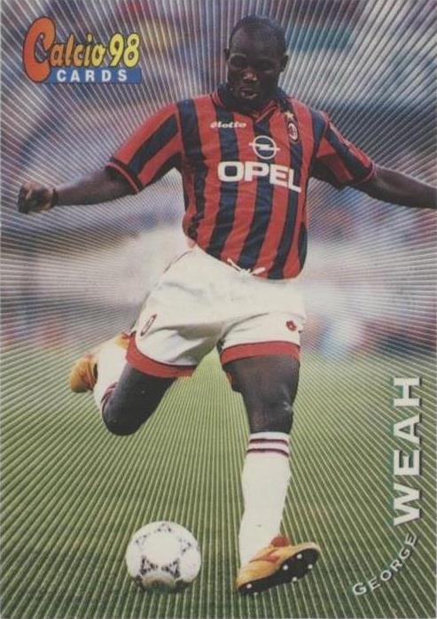 1997-98 Panini Calcio 98 - George Weah #123 for sale online | eBay