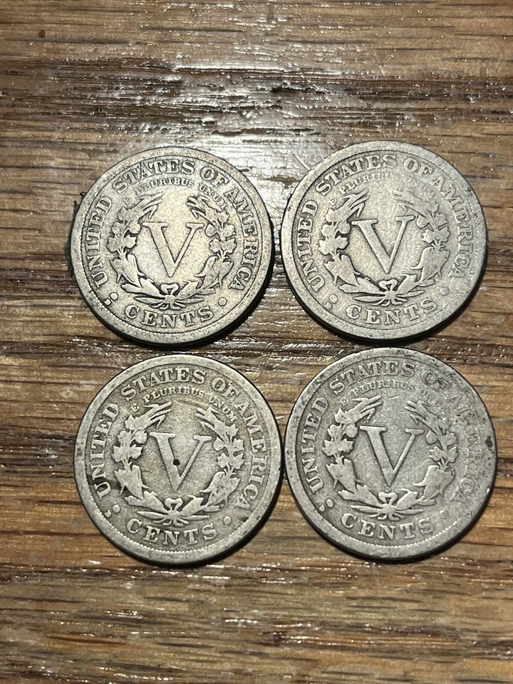 One Random- 1912-D Liberty V Nickel! Grading About VG! | eBay