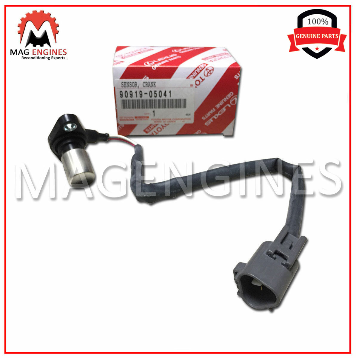90919-05041 GENUINE OEM CRANKSHAFT POSITION SENSOR 9091905041 | eBay