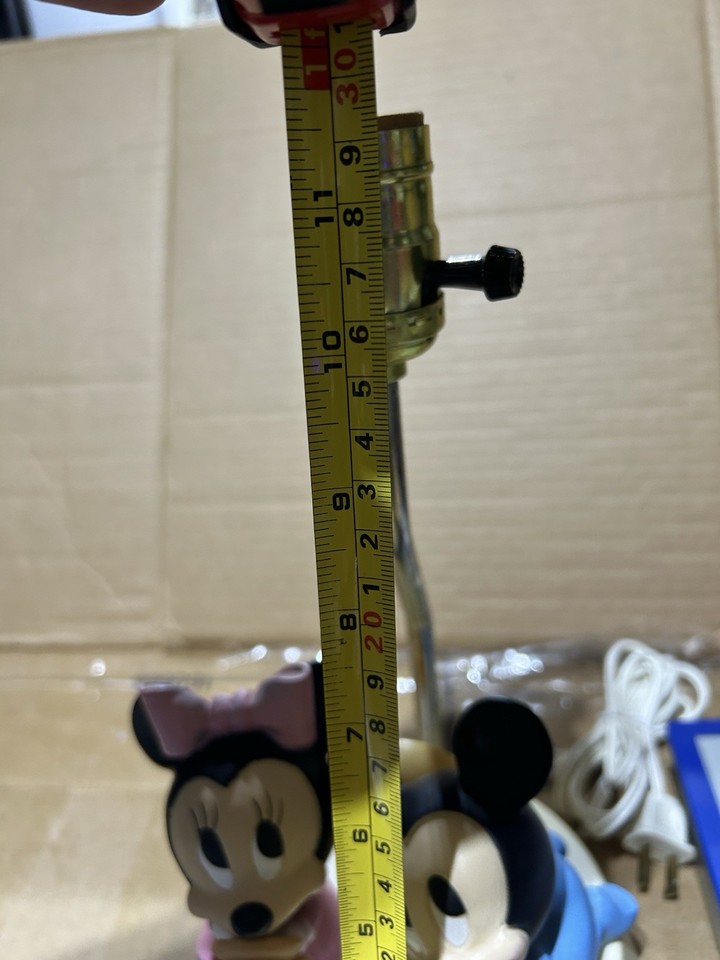 Vintage 1984 Walt Disney Baby Mickey & Minnie Mouse 3 Way Light Works ...