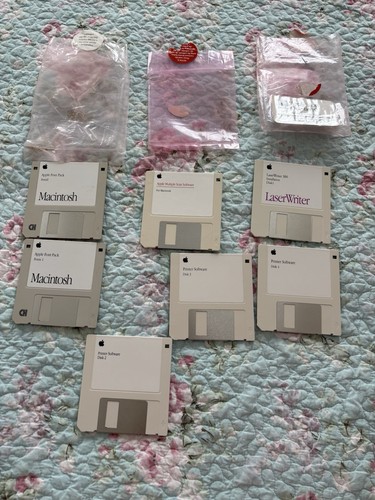 Apple Macintosh, Apple Laser Writer, Printer Software & Mult Scan ...