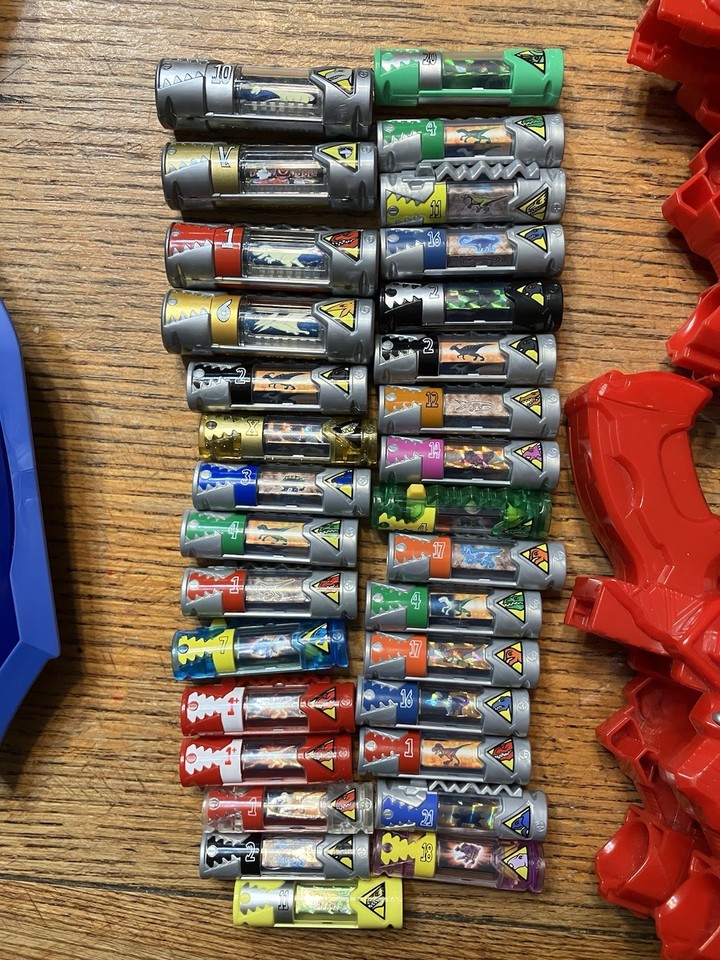 Power Rangers Dino Charge And Ninja Huge Lot Bandai Zord Blaster | eBay ...