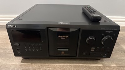 Sony CDP-CX300 Mega Storage 300 Disc CD Player w/ Remote - New Belts ...