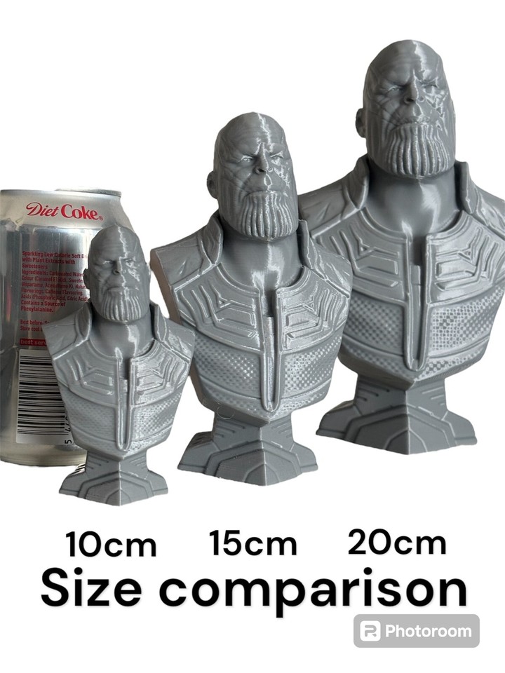 3D Printed INVINCIBLE OMNI MAN AMAZON Bust Action Figure Figurine ...