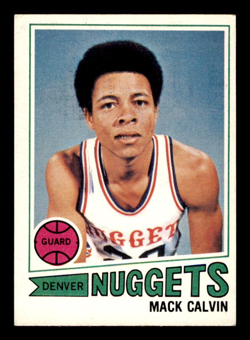 1977 Topps Basketball #96 Mack Calvin EX/MT *d3 | eBay