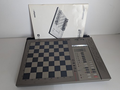KASPAROW Turbo S-24K Electronic Chess Computer No Pieces | eBay