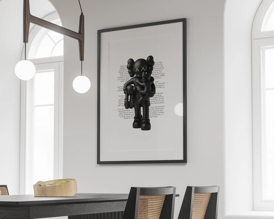 KAWS Figure Poster Set | Hypebeast | Complex Digital Wall Art Home ...