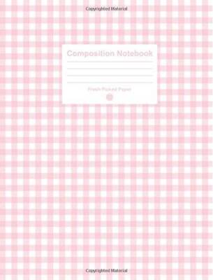 Composition Notebook: 100 Page Standard Size College Ruled Notebook ...