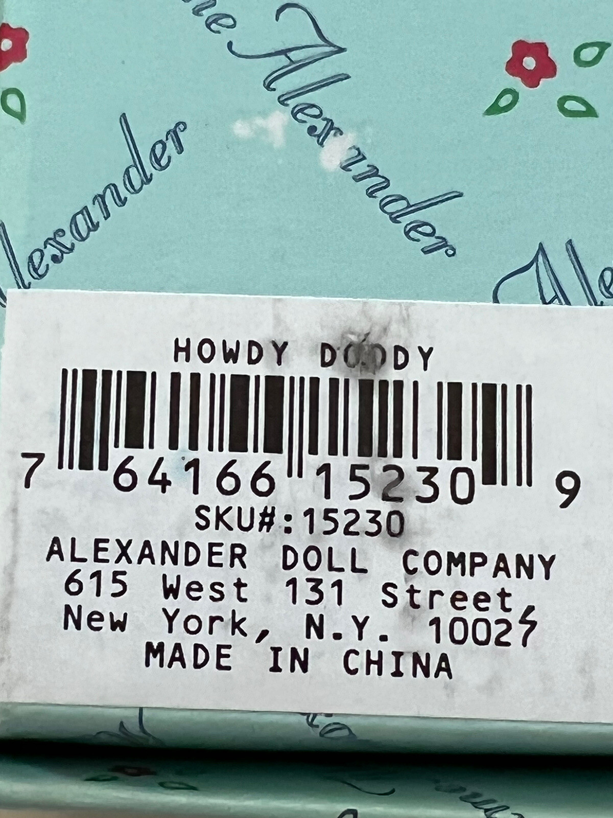 1999 MIB Madame Alexander HOWDY DOODY Item 15230 Marionette | eBay