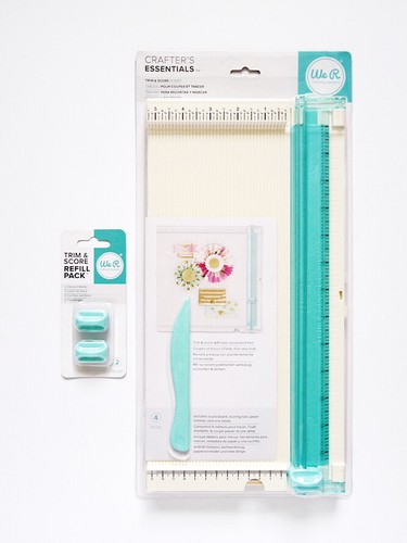 NEW WE R MEMORY KEEPERS TRIM & SCORE Board + REFILL Pack BUNDLE | eBay