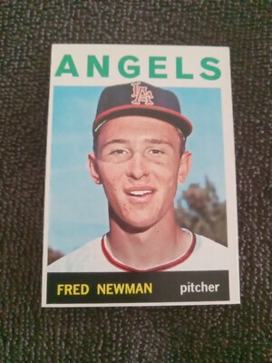 1964 Topps Fred Newman California Angels Hi# Baseball Card #569 | eBay