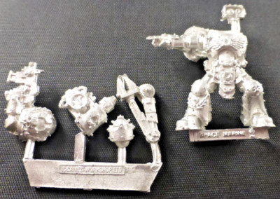 Ultramarines Sergeant Chronus (Foot) RARE Metal OOP Warhammer 40K Space ...