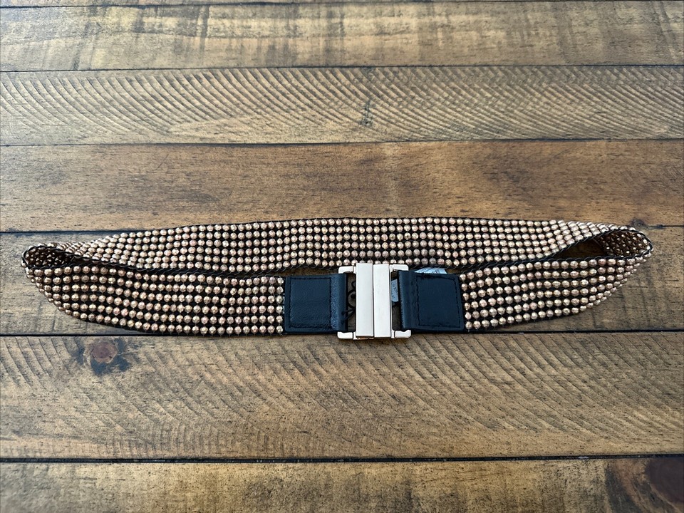 Bebe Belt Gold M NWT | eBay