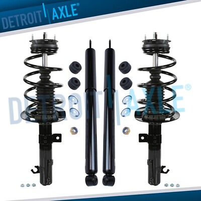 Front Struts w/ Coil Spring Rear Shocks Kit for 2008 2009 2010 2011 ...