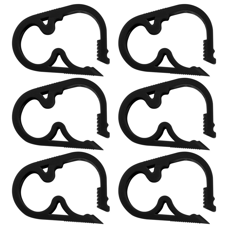 6Pcs Siphon Hose Clamp Flow Control Clamp Adjustable Tube Clamp Plastic ...