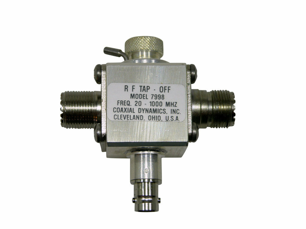 Variable RF Sampler 20-1000MHz 1KW UHF-UHF CDI 7998-2 (Replaces Bird ...