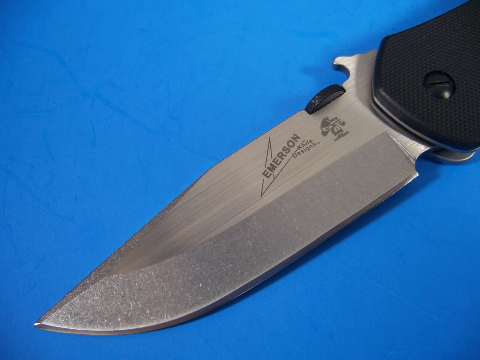 KERSHAW EMERSON - CQC-6K Black G-10 instant-opening wave Knife 2-tone ...