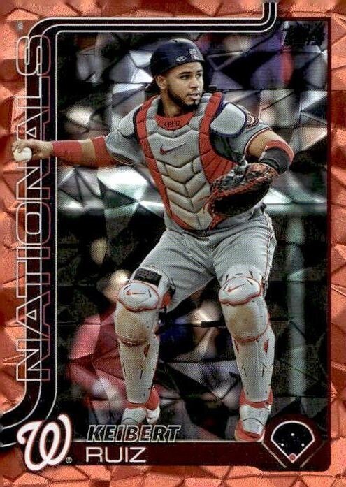 2025 Topps Series 1 - Keibert Ruiz #202 Orange Diamante /25 for sale ...