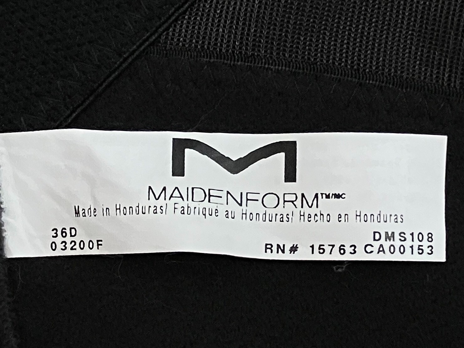 NWT Maidenform Women's 36D Firm Foundations Control Bodysuit Shaper ...