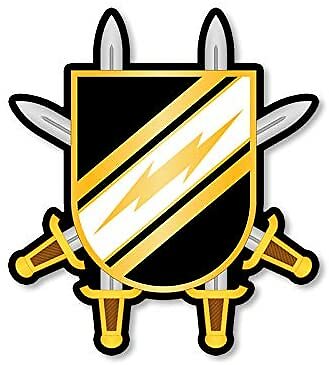 3.5x5 inch Joint Communications Unit Army Shield Shaped Sticker logo ...