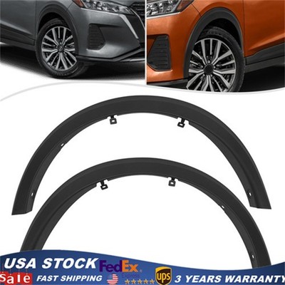 L + R Front Fender Molding Trim Wheel Arch Fender for 2021-2024 Nissan ...